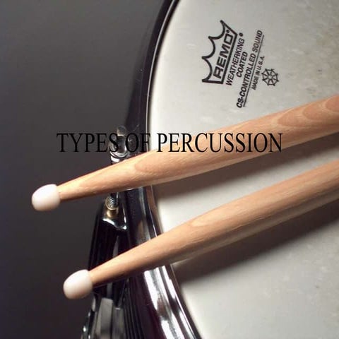 Types of percussion | PPTX