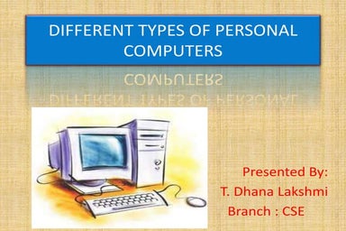 5 Different Types Of Computers