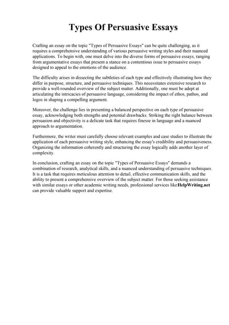 Types Of Persuasive Essay.pdf