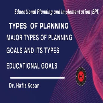 Types of Planning & Goals.pptx