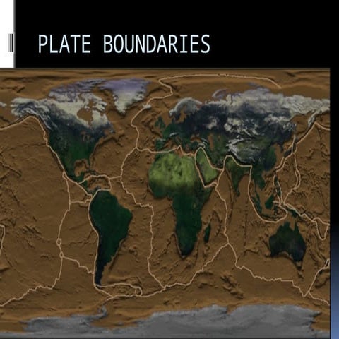 TYPES OF PLATE BOUNDARIES | PPTX