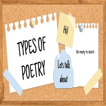 Types of Poetry | PDF
