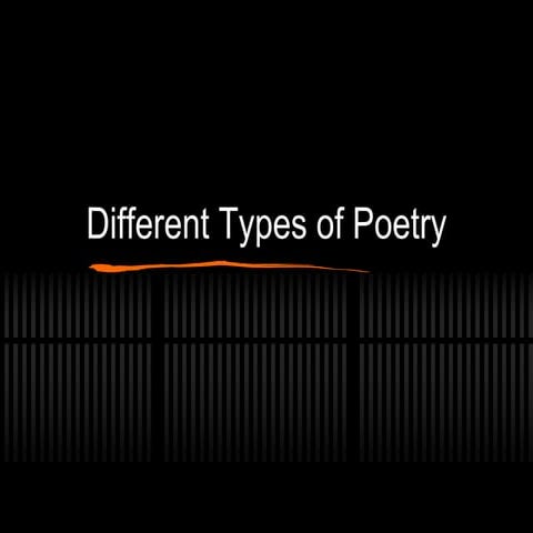 types_of_poetry_ppt | PPT