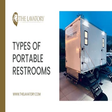 Types of Portable Restrooms | PDF
