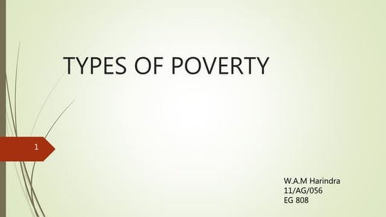 Poverty script edited | PDF