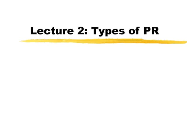 Types Of Pattern Recognition Model Lecture Notes Ppt
