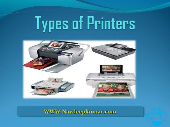 Printers And Its Types | PPT