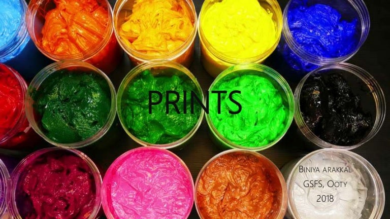 Types of prints