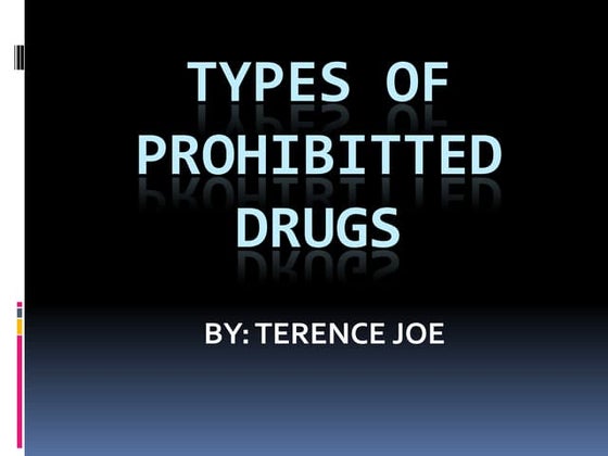 Types of Drugs & Alcohol Being Used at Work | PDF