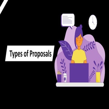 Types of Proposals | PPT