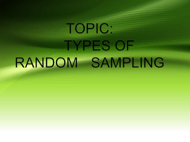 Experimental Method of Data Collection | PPSX