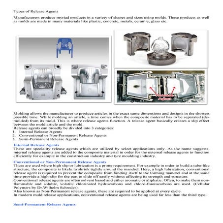Types of release agents | PDF | Chemistry | Science