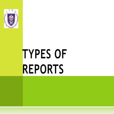 types of reports(nima).ppt