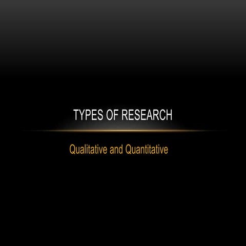 Quality Qualitative Research | PPT