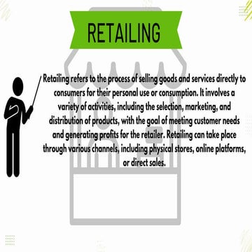 Types of Retailing on the basis of ownership, size operation and ...