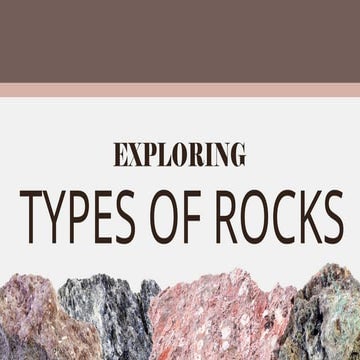 Types of Rocks Educational Presentations | PPT