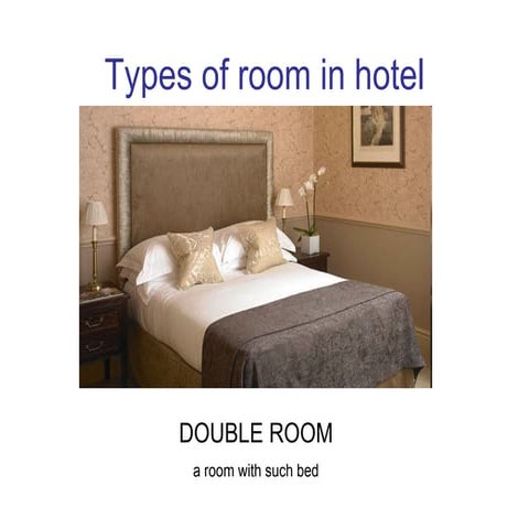 Types of room in hotel | PPT