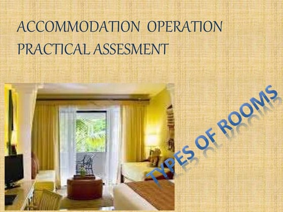 TYPES OF ROOMS IN HOTEL | PPTX | Bed & Breakfasts | Travel Type
