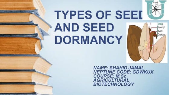 Stages of seed development | PPTX | Agriculture | Industries