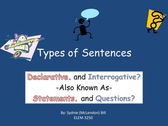 Telling and Asking Sentences.pptx | Family and Relationships