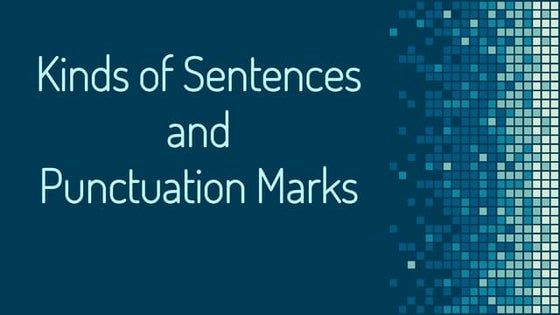 Kinds of sentences | PPT