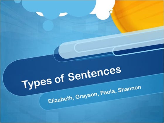 Sentence structure powerpoint | PPT