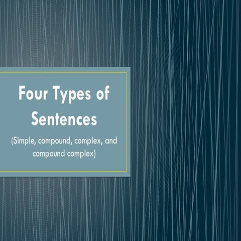 types of sentences in english language.ppt