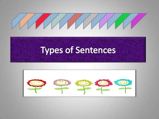 Types of Sentences | PPSX