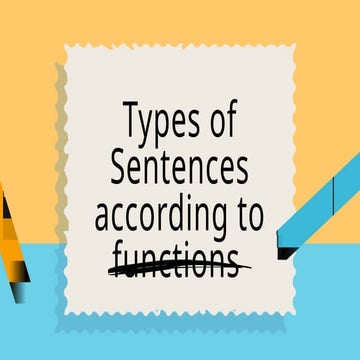 Understanding Sentence Types: Declarative, Interrogative, Imperative ...