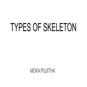 Types of skeleton ( Appendicular and Axial) by M.pujitha BHMS 1st year ...