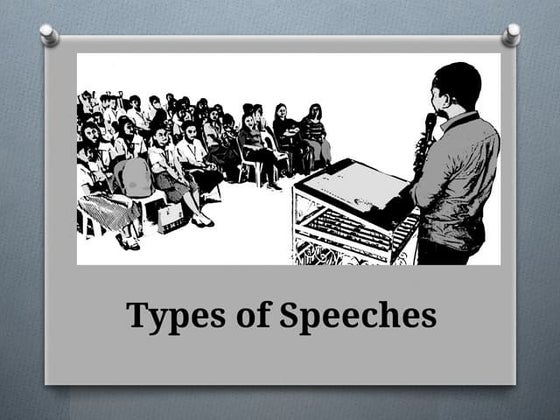 Types of speeches | PPT