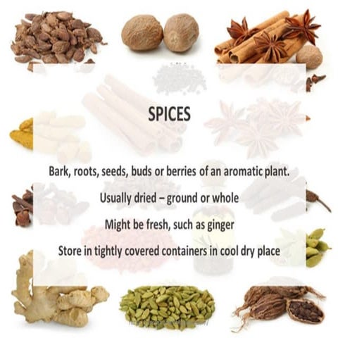 Types of Spices: https://www.facebook.com/delhindra/ | PDF | Cooking ...