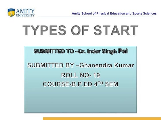 Types of athletics | PPT