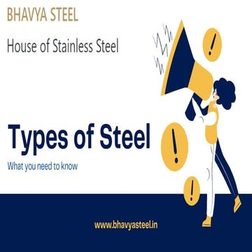 Types of steel | PDF