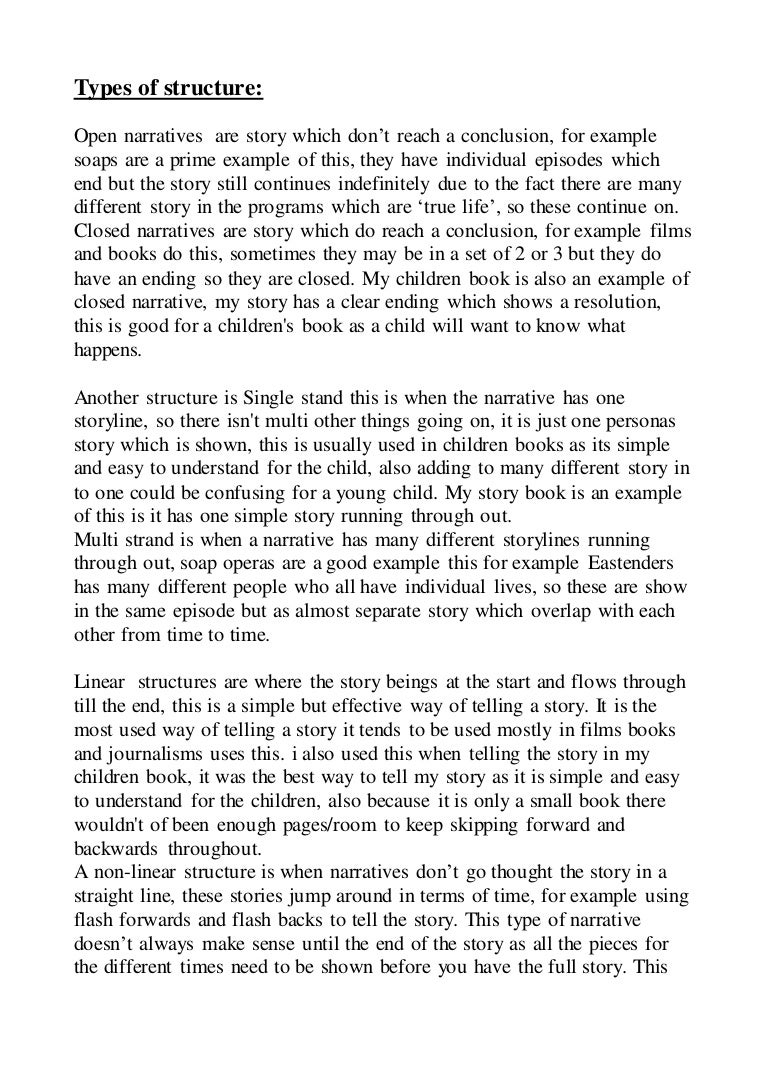 What Are Structure Techniques In English