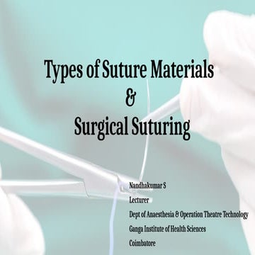 TYPES OF SUTURES AND TECHNIQUE FOR CLINICAL PRACTICE.pptx