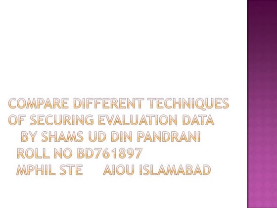 Know Understand Do | PPT