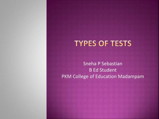 WEEK-8-OBJECTIVE-EXAMINATION-final.pptx types of objective test | PPT