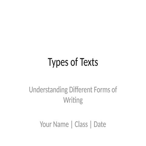 Types_of_Texts_Presentation_Template.pptx