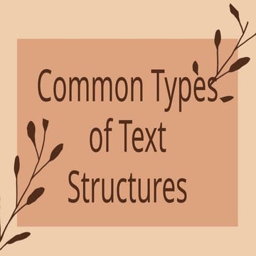 types of text structure in english for academic and professional ...