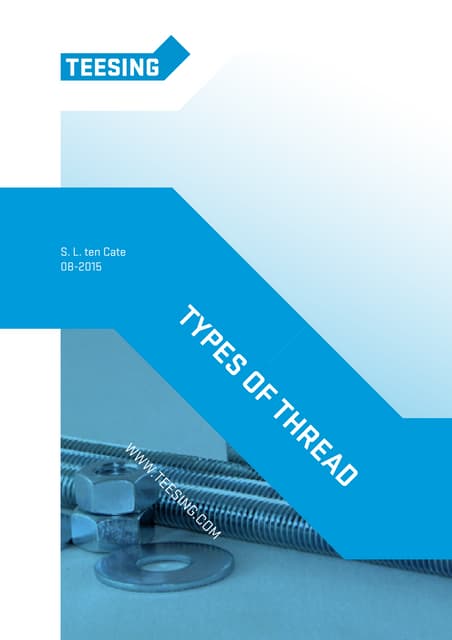 Cable Gland Threads Comparison | PDF | Needlework | Arts and Crafts