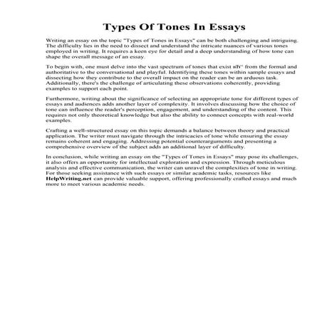 Types Of Tones In Essays.pdf