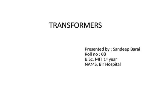 Transformers.ppt
