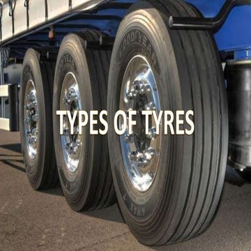Types Of Tyres | PPT