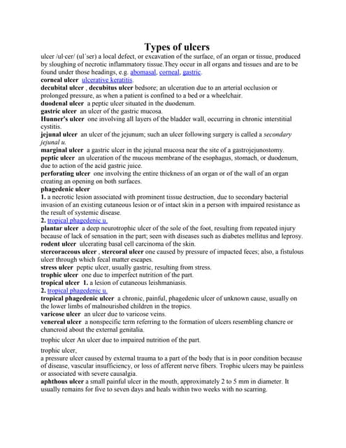 Ulcers | PPT
