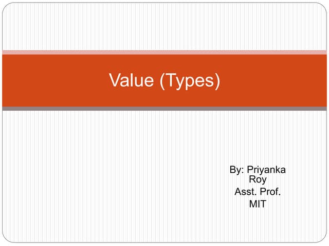 TYPES of value.pptx