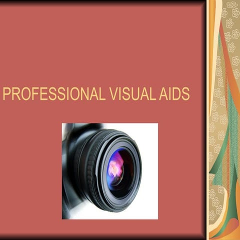 Professional visual aids | PPT | Desktop Publishing | Computer Software ...