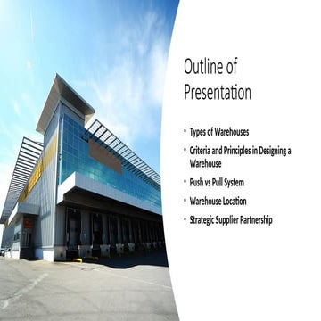 Types of Warehouse ppt download presentation | PPTX