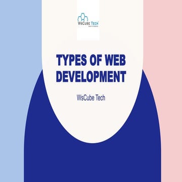 Types of Web Development - WsCube Tech.pptx