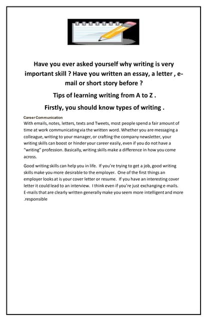 Essay writing workshop | PPT
